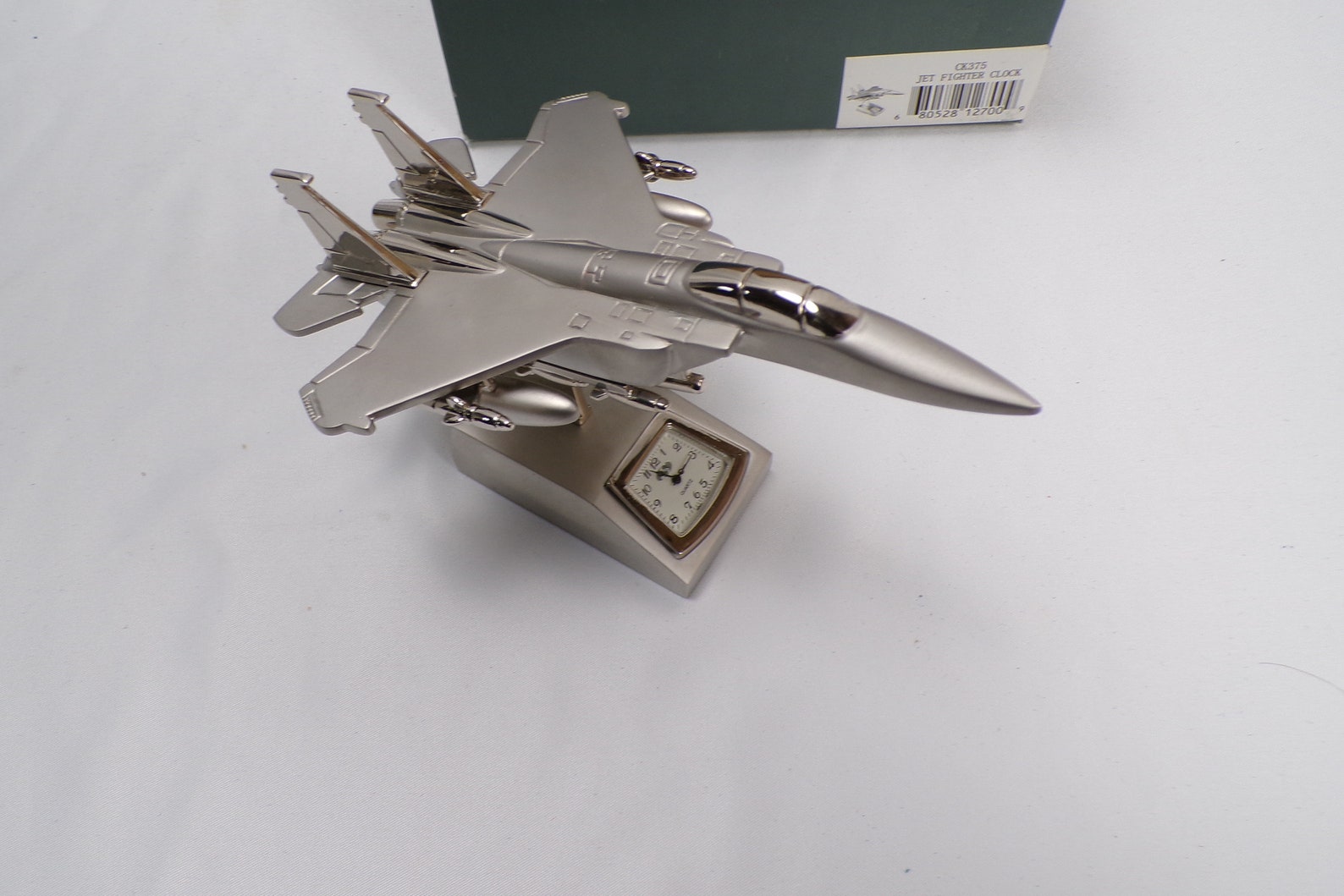 Jet Fighter Desk/mantel Clock Made by Sanis - Etsy