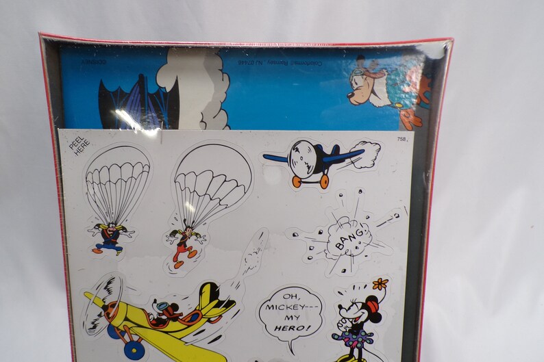 1978 Colorform Adventure Set - Walt Disney's Mickey Mouse "in the Mail ...