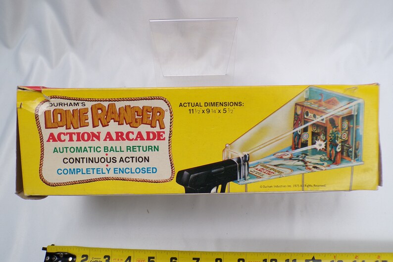 Durham's Lone Ranger Action Arcade Game - Automatic Continuous Action ...