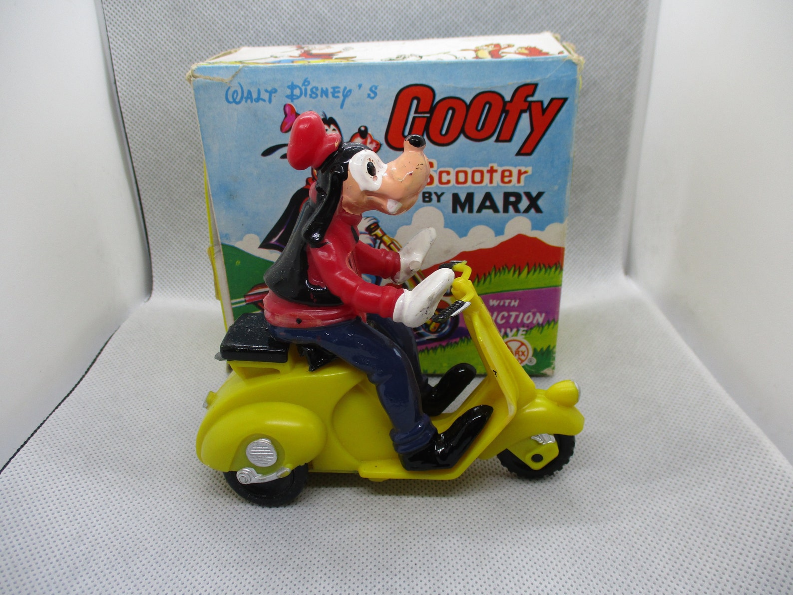 Walt Disney's Goofy Scooter With Friction Drive (loius Marx Toys) - Etsy