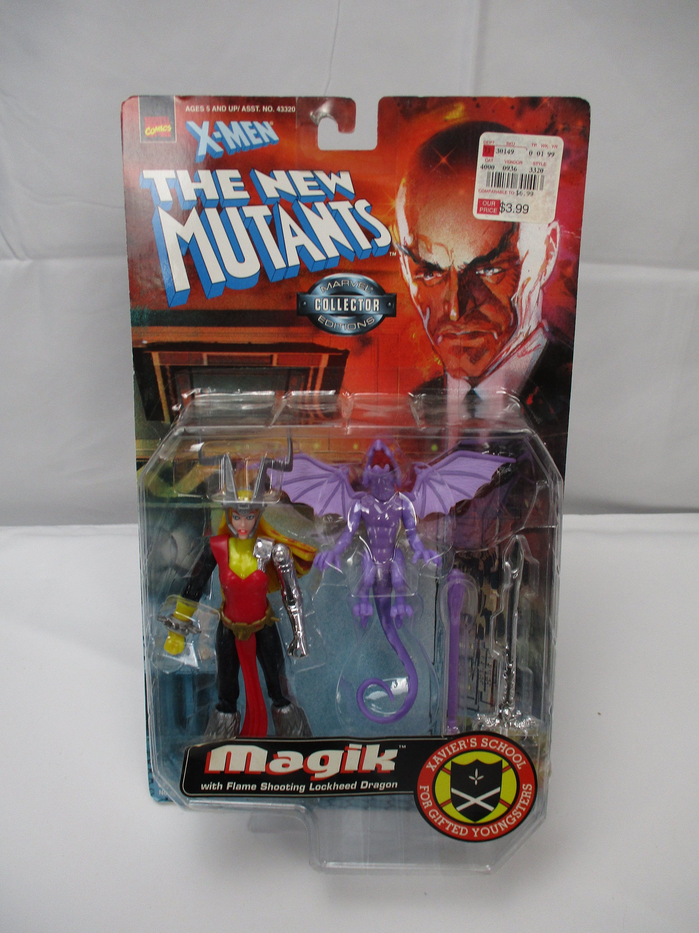 1998 Toy Biz Mavel Comics Collector's Edition the New Mutants magik ...