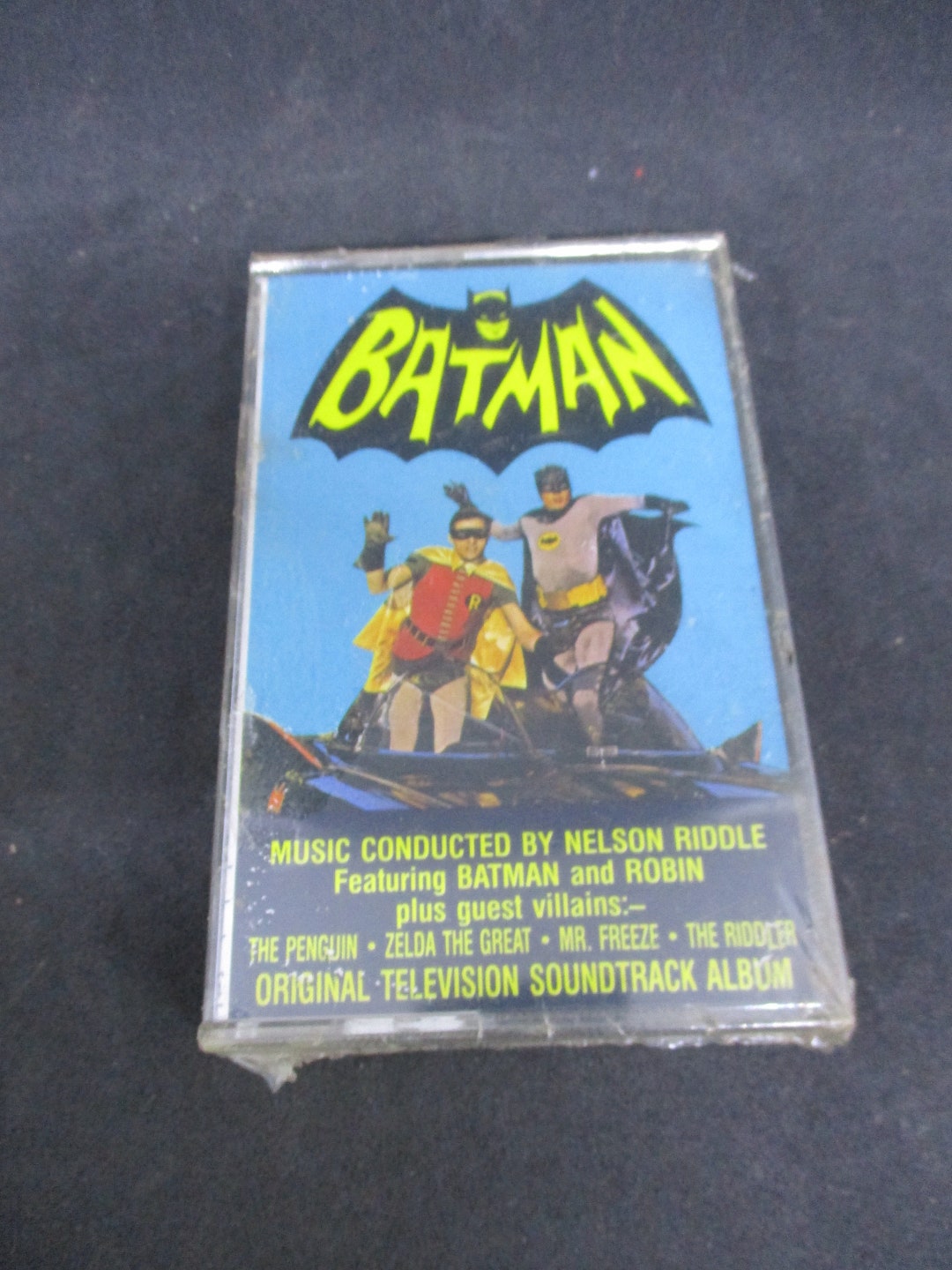 Batman Original Soundtrack Cassette Tape (sealed) - Etsy