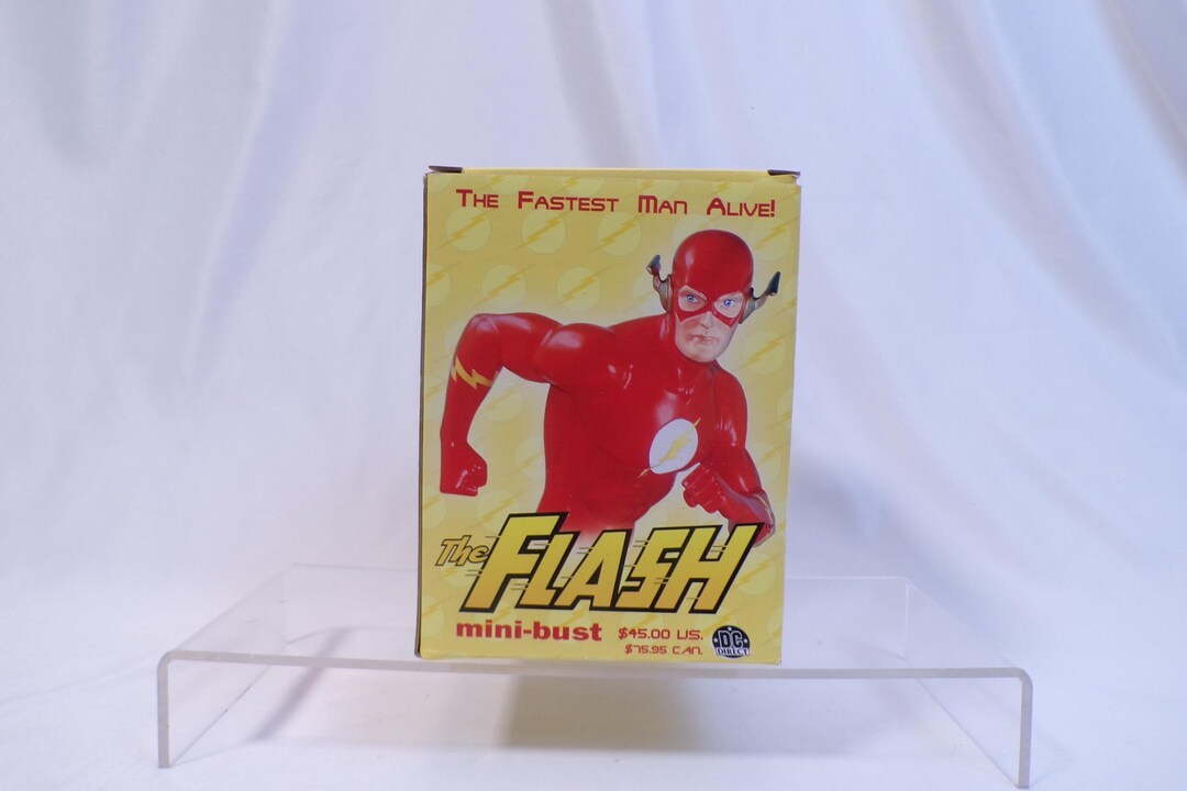D.C. Direct - the Flash Mini Bust (the Fastest Man Alive) 2004 - Etsy