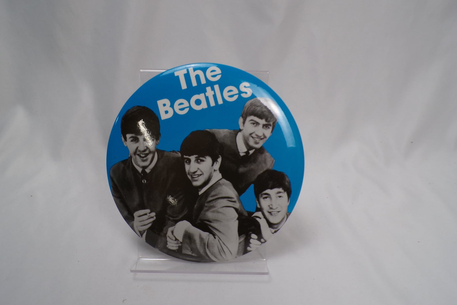 The Beatles 6 Inch Button Pin (60s-70s) - Etsy