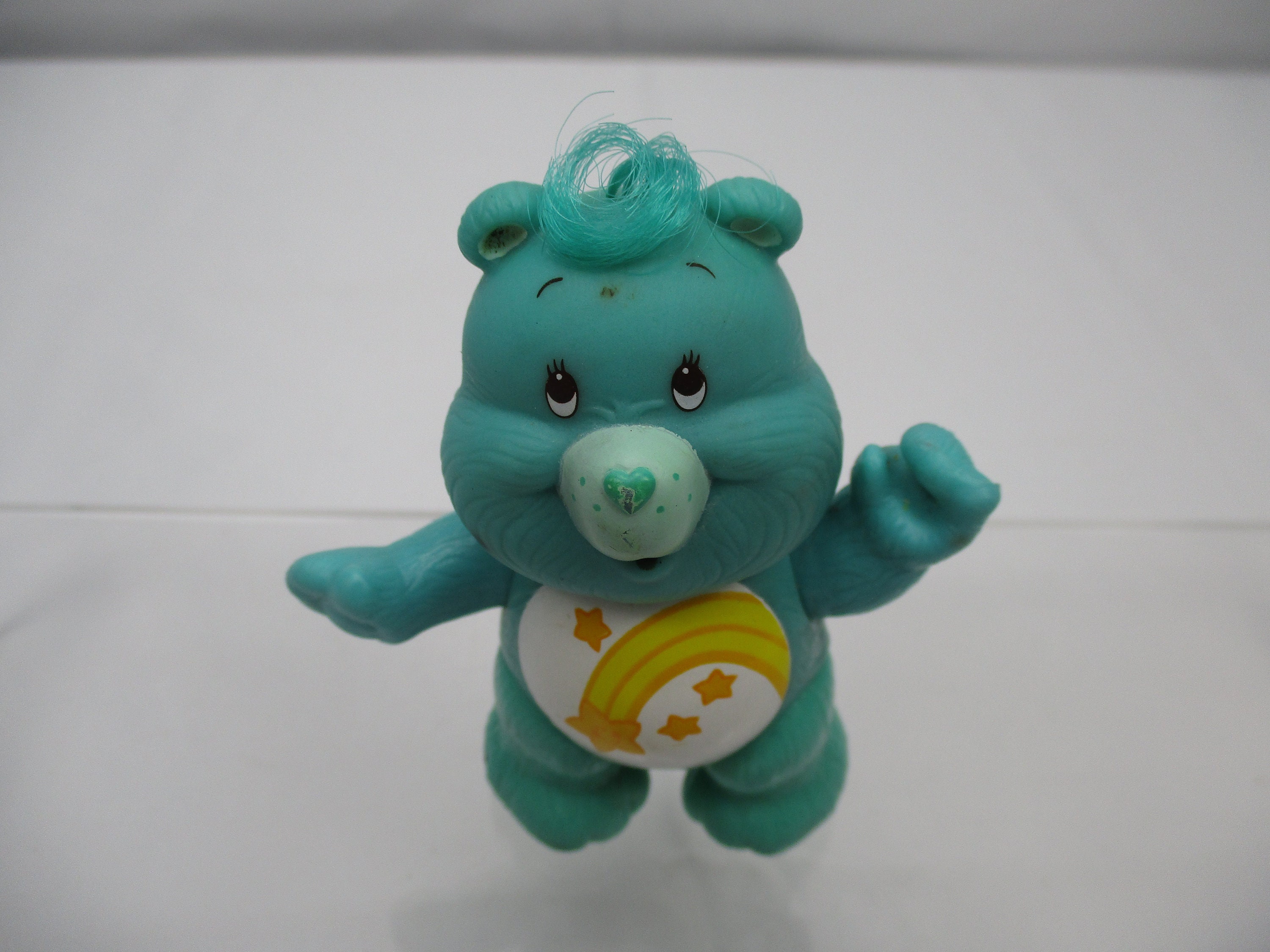 1983 Wish Bear - Care Bear Figure - Etsy