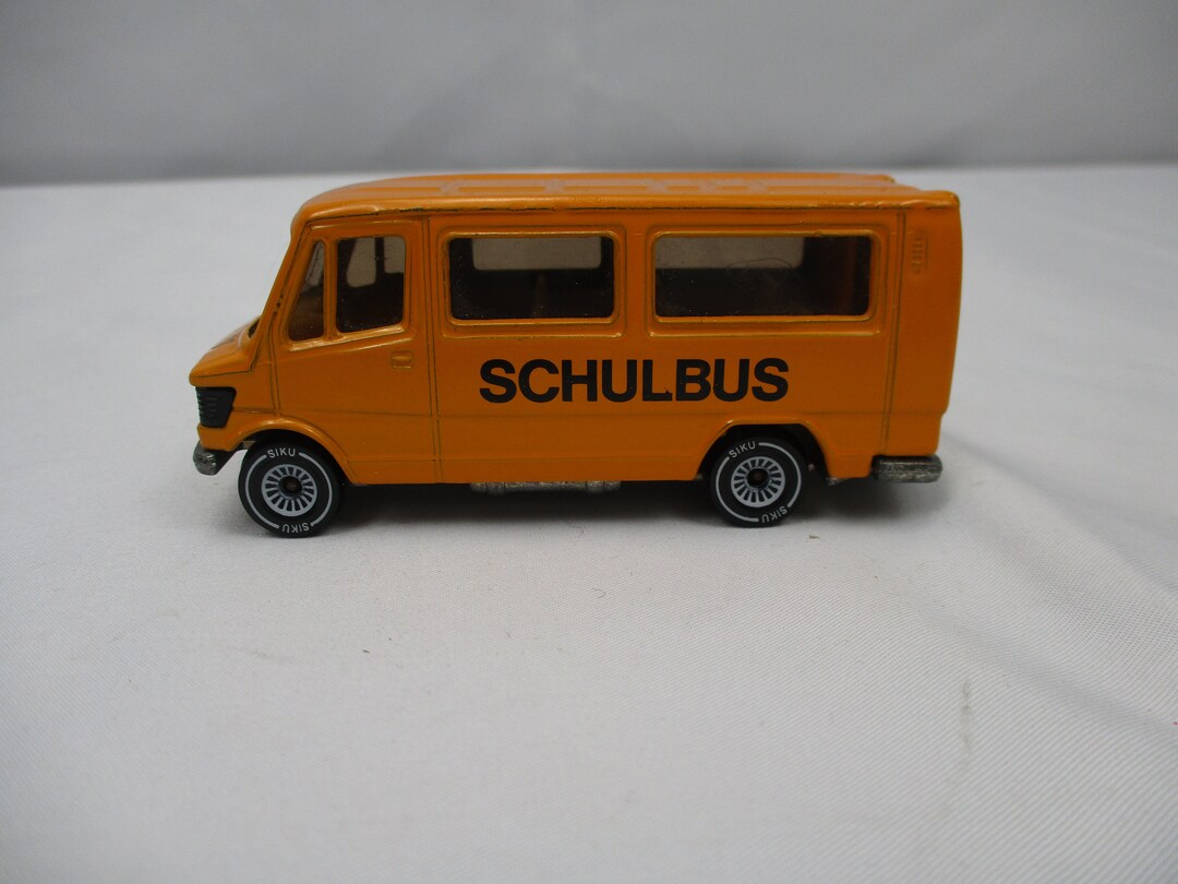 1960s Siku Western Germany Die-cast Toy Mercedes 208 Schul Bus - Etsy