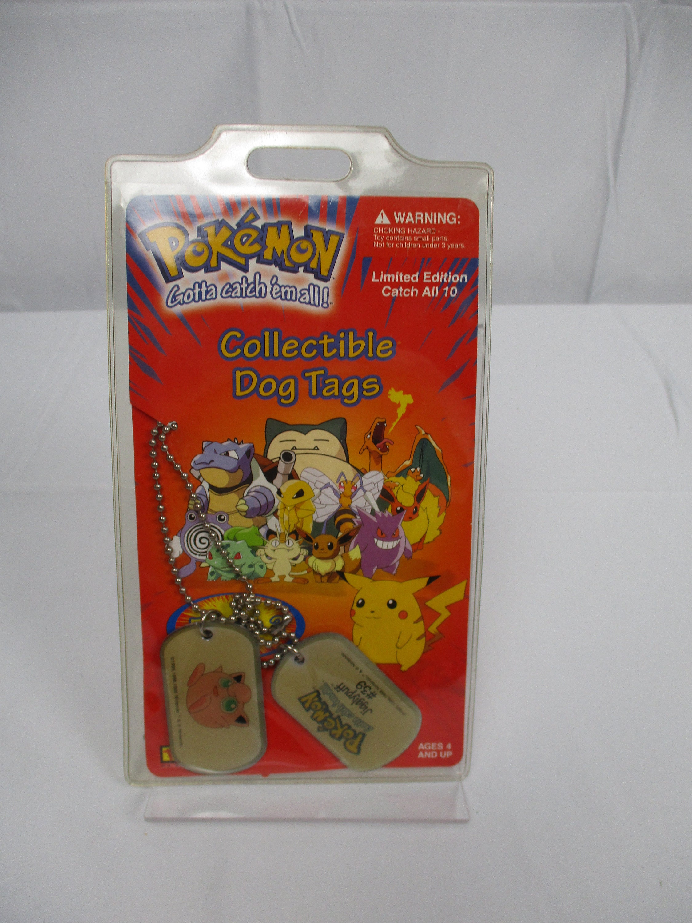 Pokémon "gotta Catch 'em All" Collectible Dog Tags - Jigglypuff - Etsy