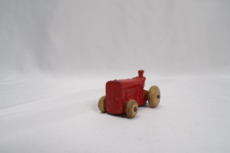 Barclay Small Red Toy Fordson Tractor (1930s) - Etsy