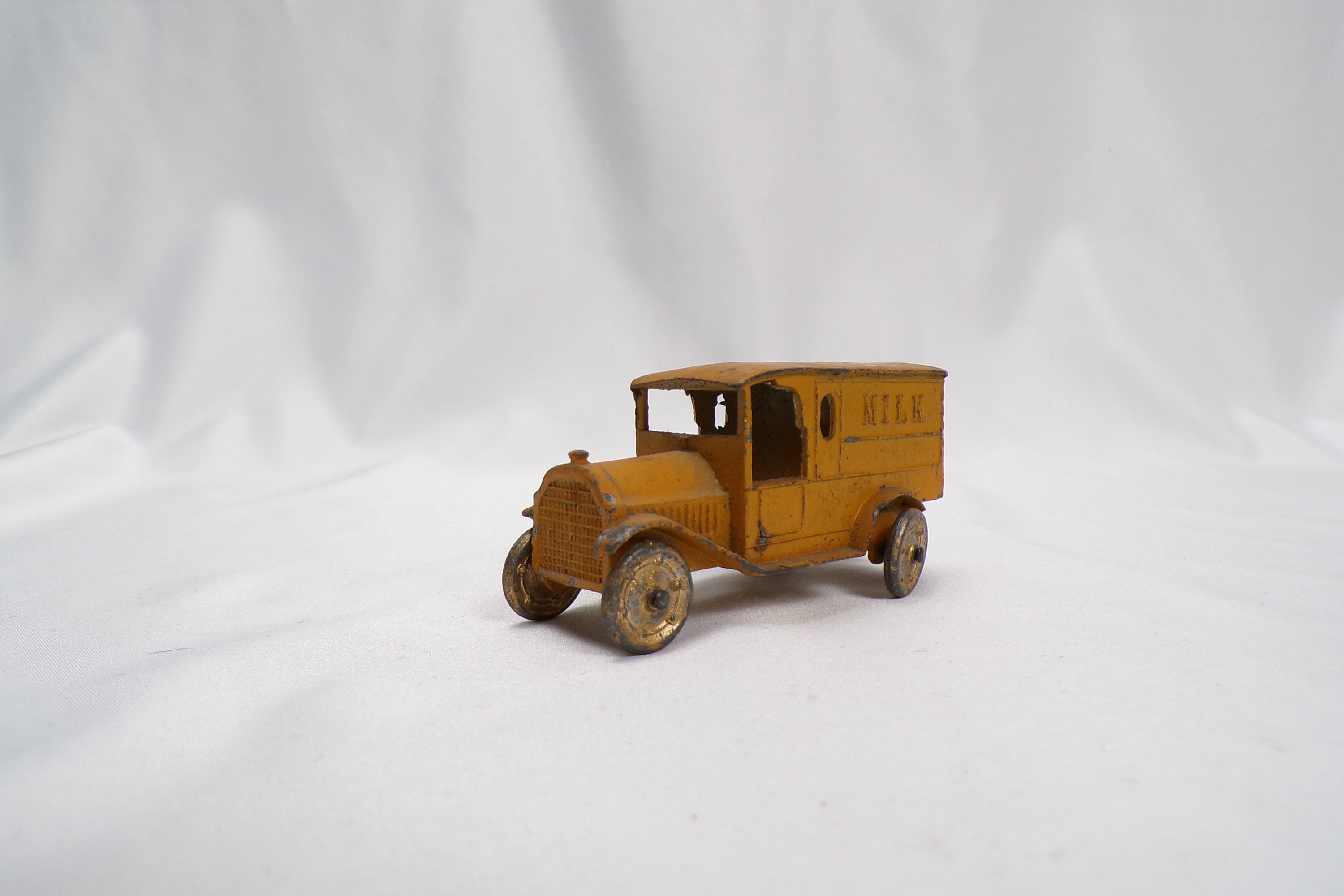 Tootsie Toy Yellow Milk Delivery Van (federal Vans) - Etsy