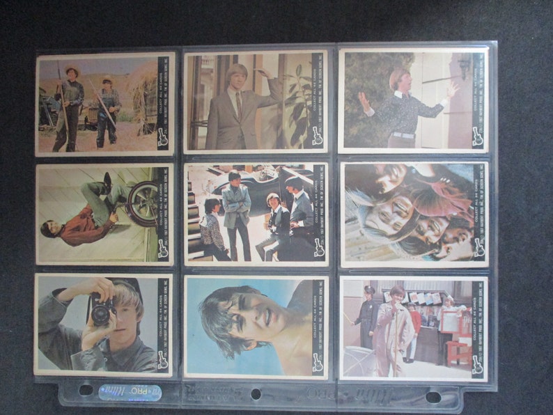 The Monkees Trading Card Set 1967 - Etsy
