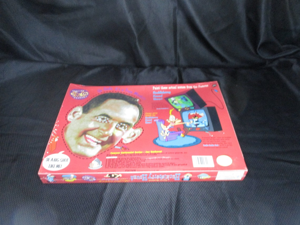 Hanna-barbera's Huckleberry Hound Animated Cartoon Cel Art Painting Kit ...