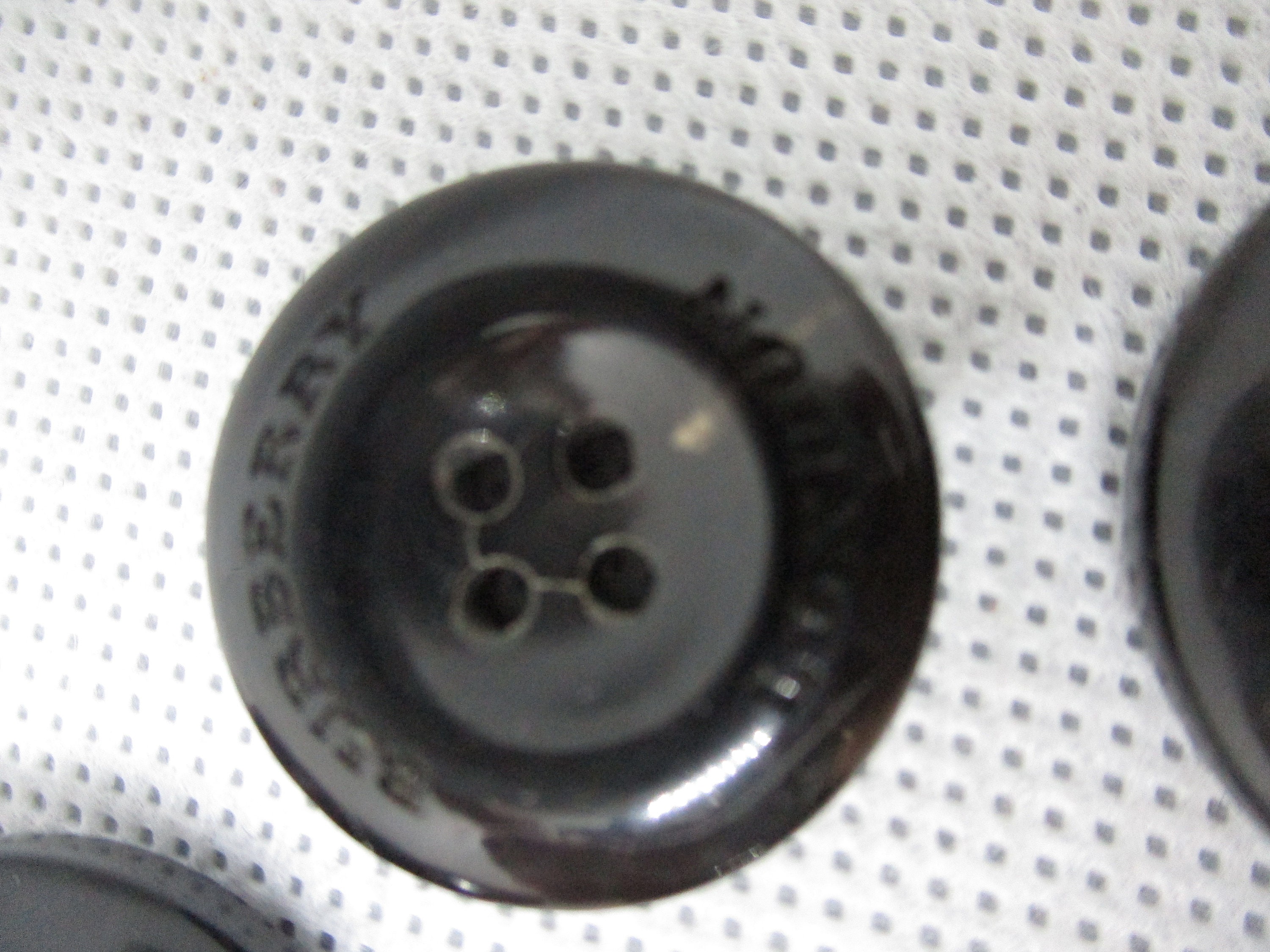 Four Vintage Burberry Button Replacements - Etsy