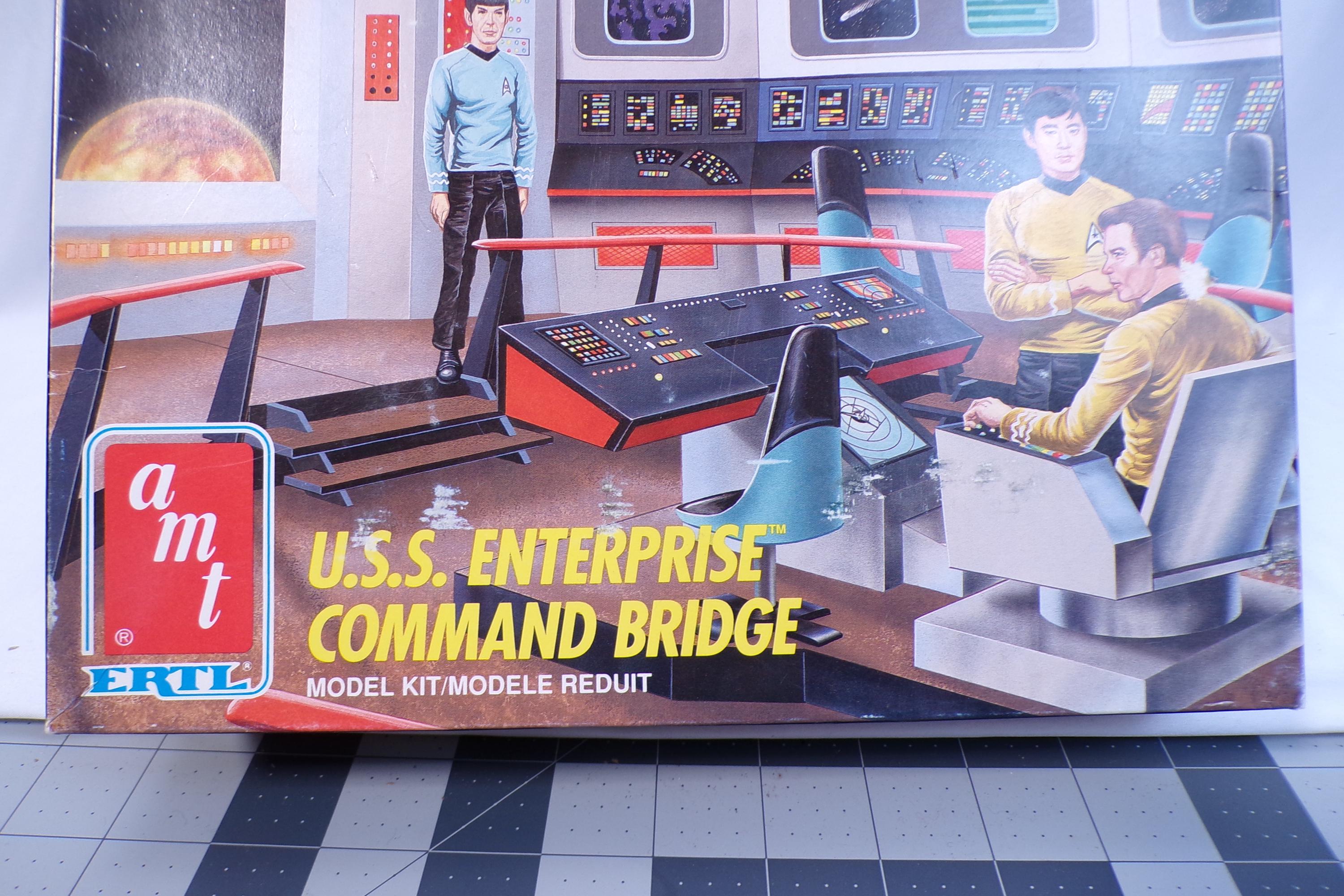 AMT Ertl Star Trek U.S.S. Enterprise Command Bridge Model (1991) - Etsy
