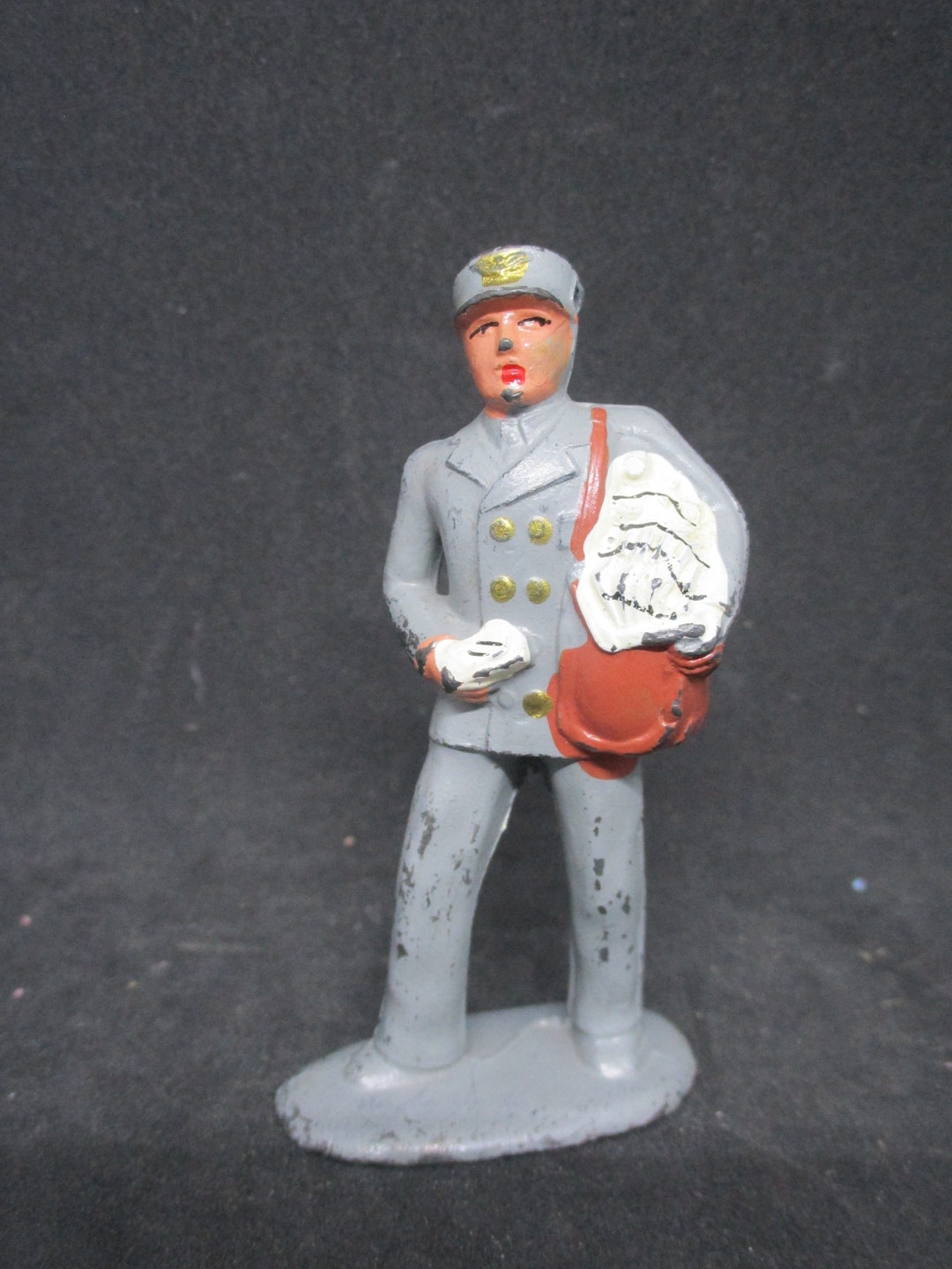 Barclay Mailman Figure 853 Cast Iron Figure - Etsy