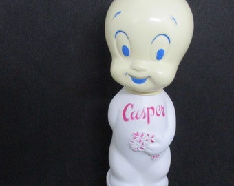 Vintage 60s Soaky Bubble Bath Dispenser 'casper the Friendly Ghost ...