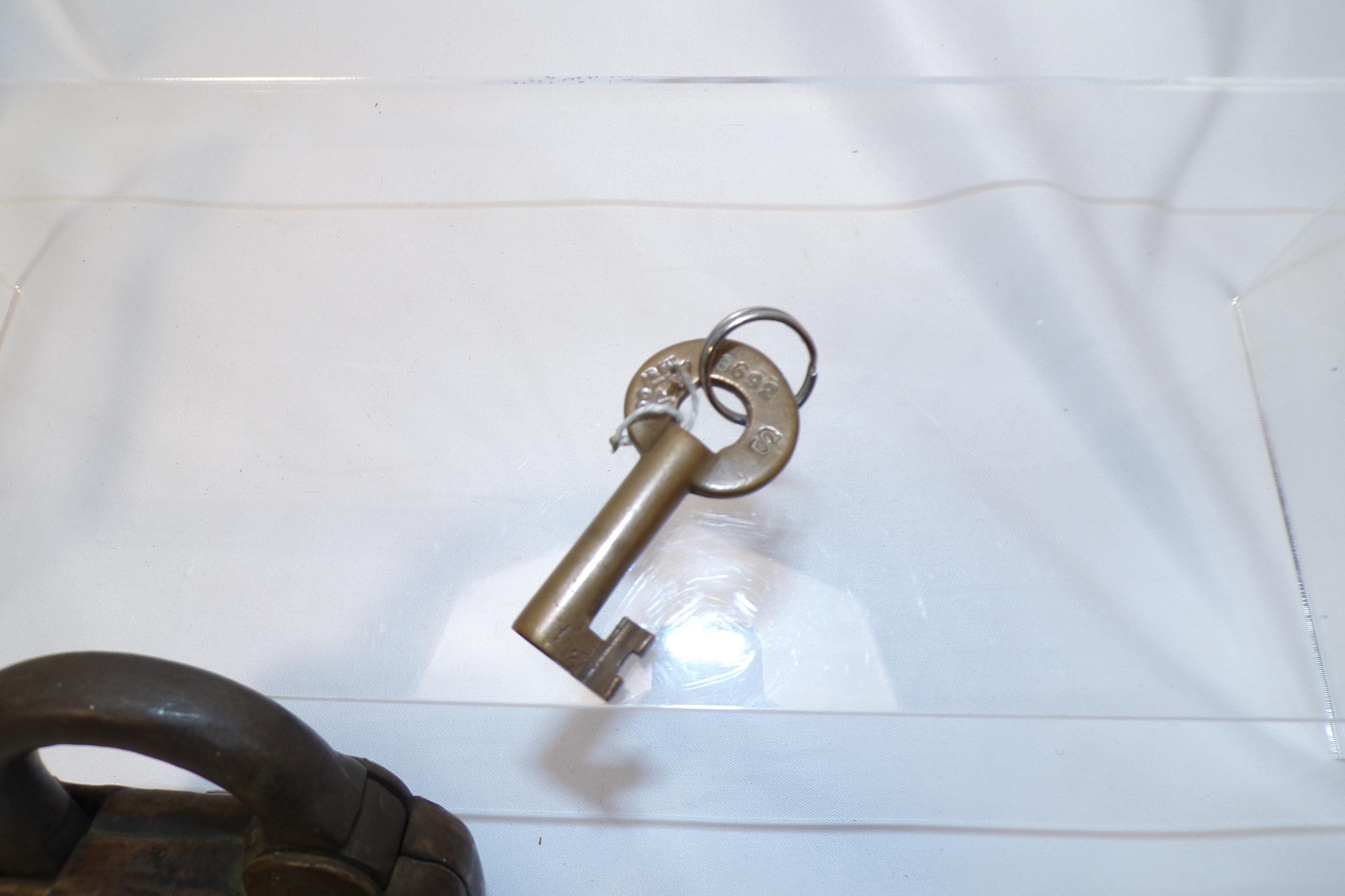 Adlake Baltimore and Ohio Railroad Switch Lock With Key (1920s) - Etsy