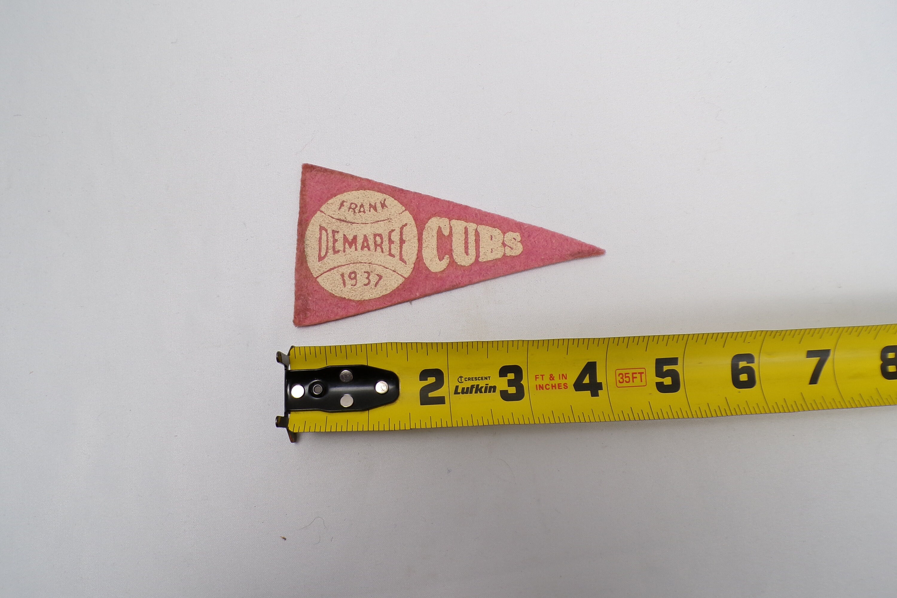 1937 Chicago Cubs Frank Demaree Gum Felt Pennant - Etsy