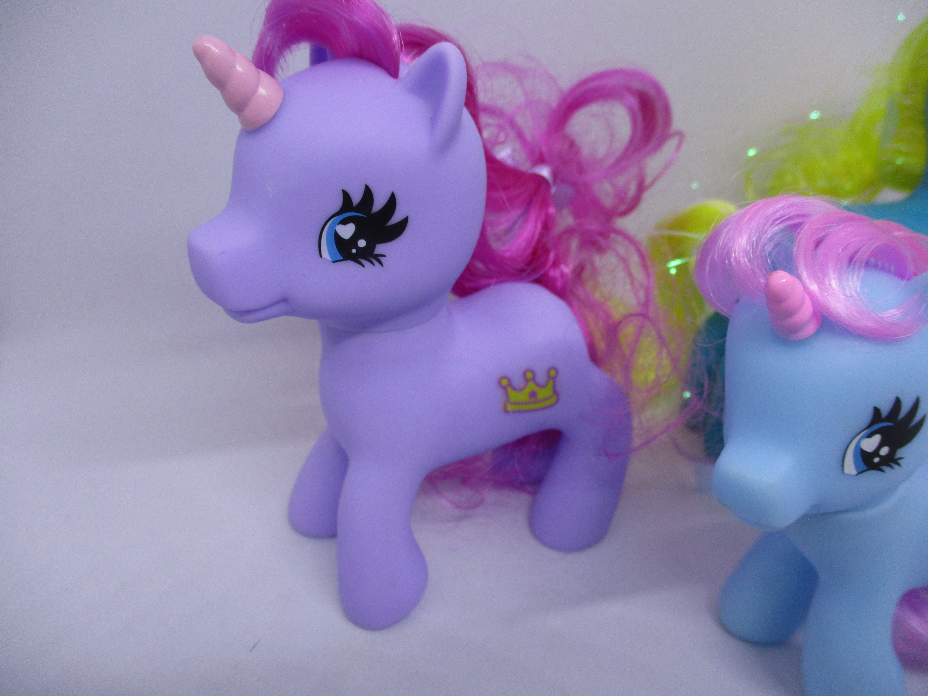 1980s Gi-go Ponies - MLP Fakes (two Different Blues Ones & One Purple ...