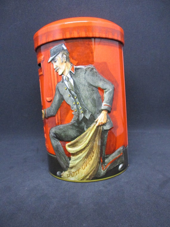 Churchills Candy Tin heritage of England Post Box - Etsy