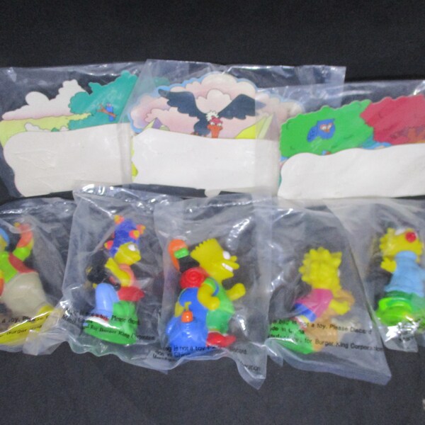Burger King Simpsons - Etsy