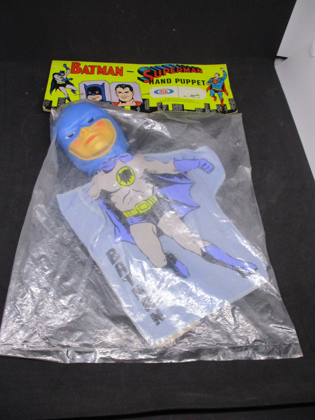 Ideal Toys Batman Hand Puppet - Etsy