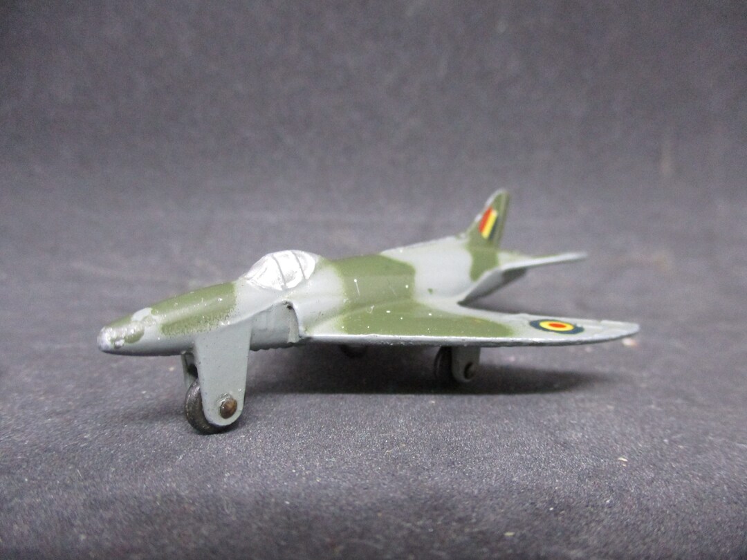 Dinky Toys 734 Die Cast Army Jet Plane - Etsy