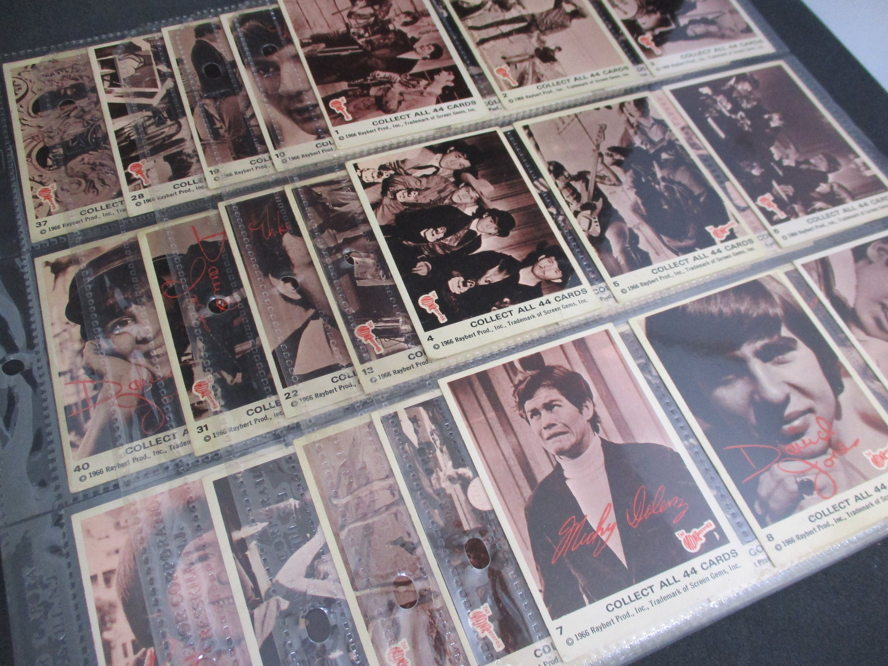 The Monkees Trading Card Set (1966) - Etsy