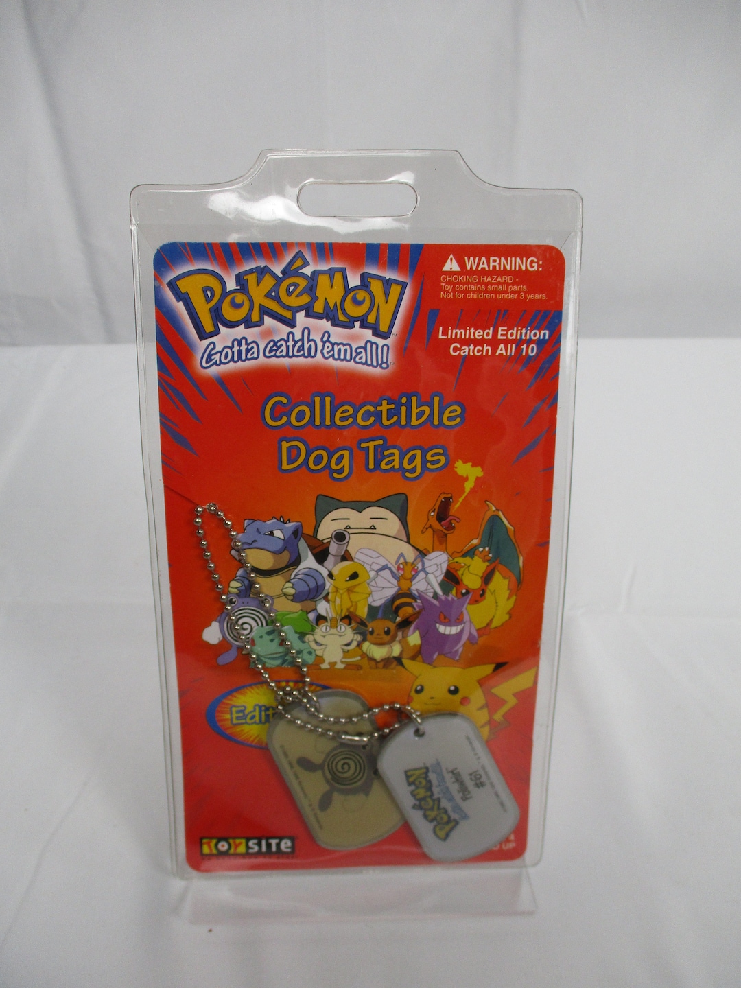 Pokémon "gotta Catch 'em All" Collectible Dog Tags - Poliwhirl - Etsy