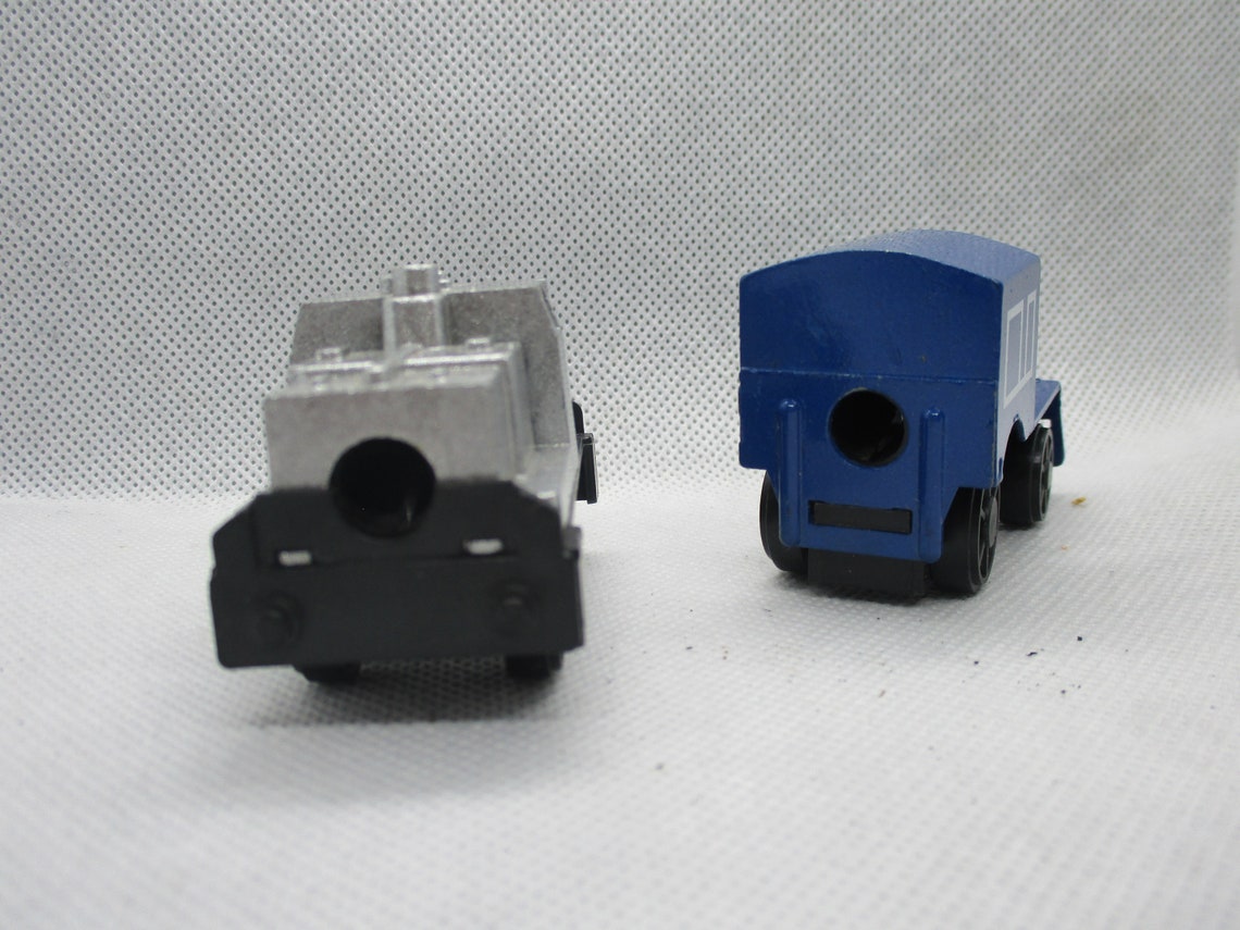 Blue and Silver Metal Train Pencil Sharpeners - Etsy