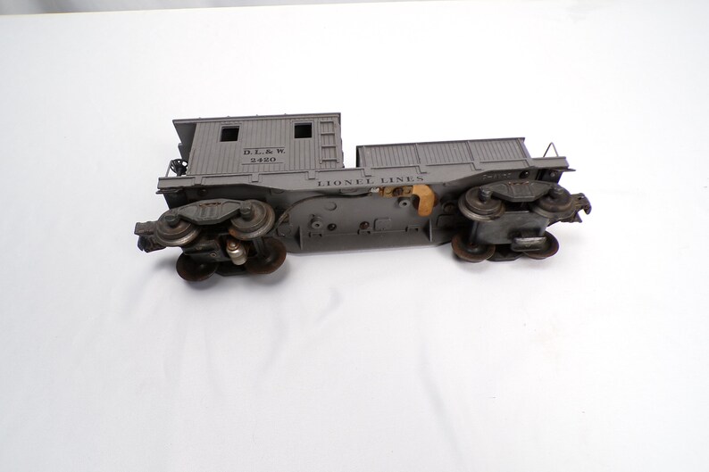 Lionel Post War DL&W Work Caboose With Searchlight No. 2420 - Etsy