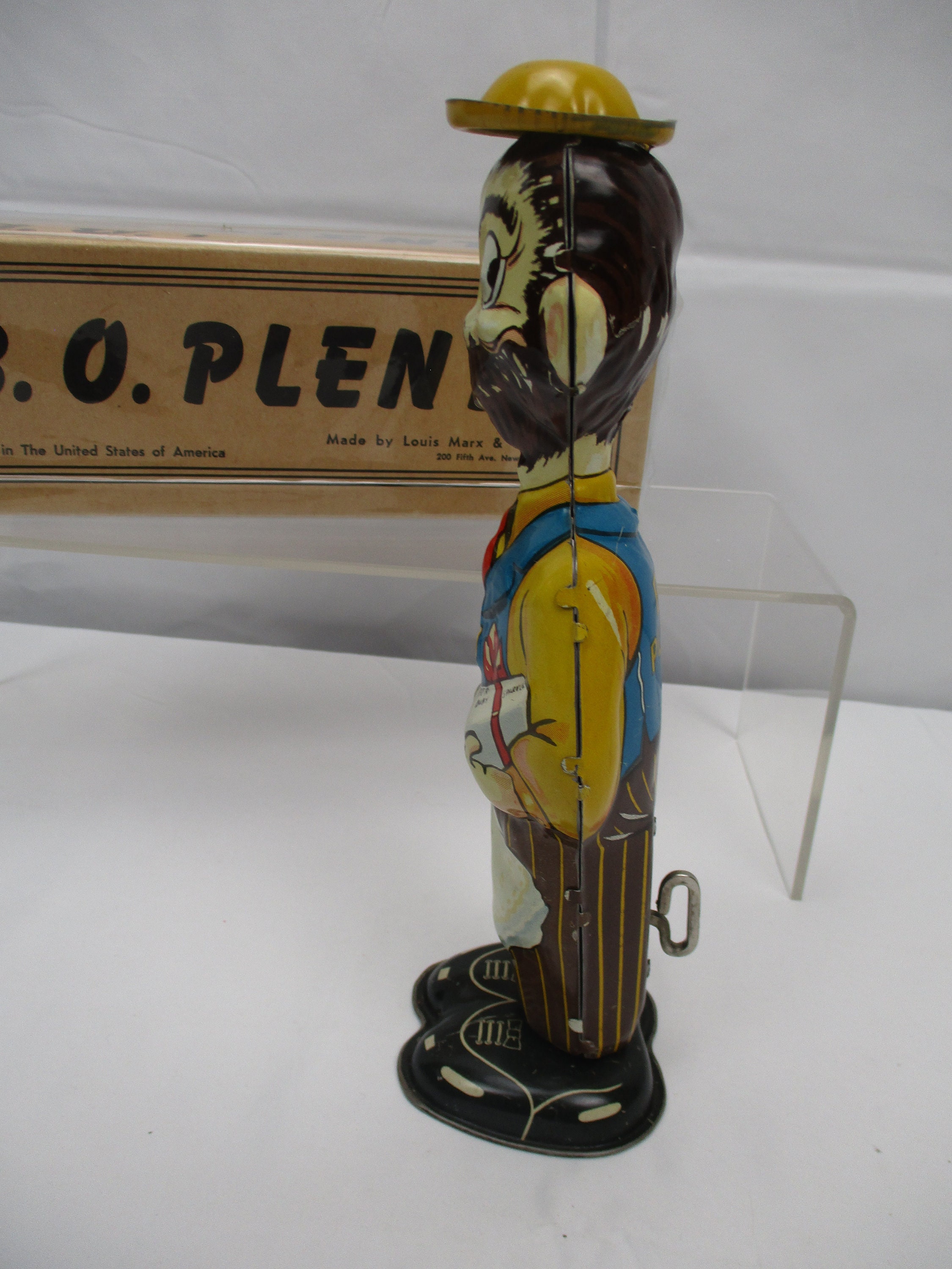 Louis Marx B.O. Plenty Tin Litho Wind-up (1930's - Dick Tracy) - Etsy