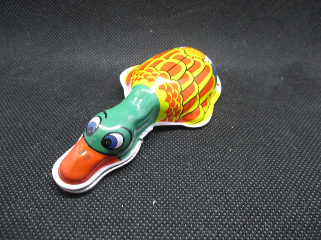 Mallard Duck Metal "clicker" Toy - Etsy