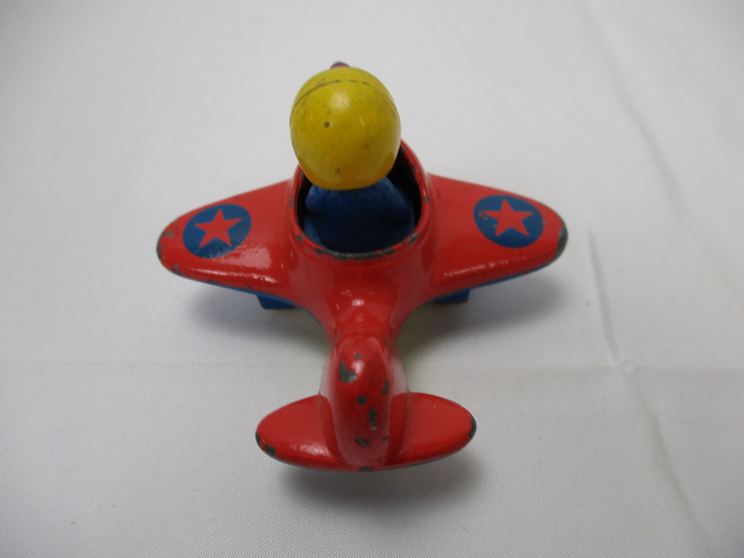1986 Muppets Die-cast Playskool Grover Airplane - Etsy
