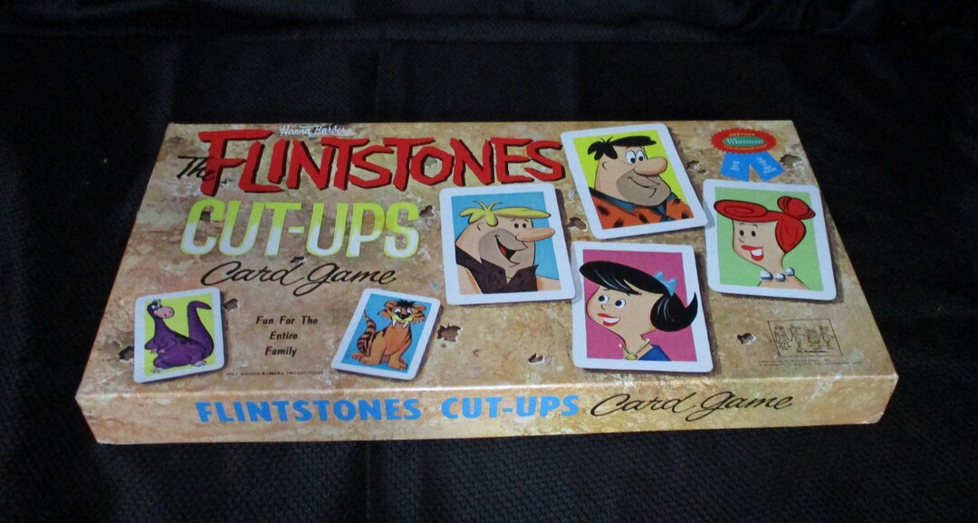 Whitman the Flintstones Cut up Card Game (1962) - Etsy