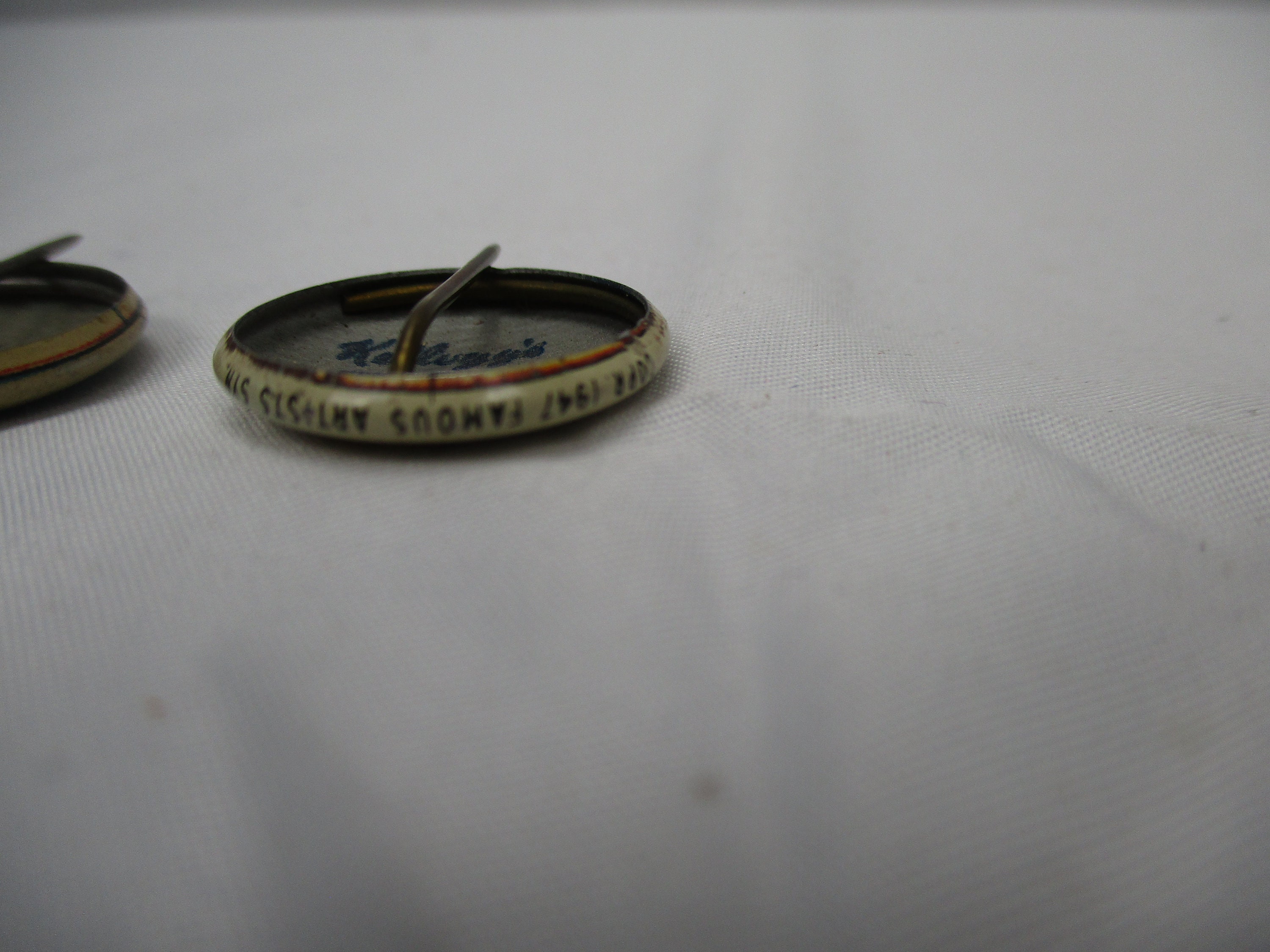 Kellogg's Pep Pins Smilin' Jack and Fat Stuff From the Smilin' Jack ...