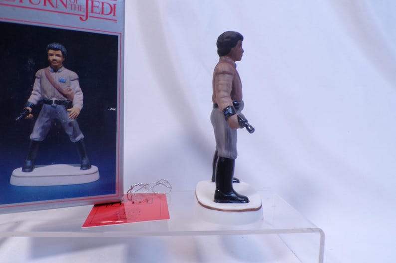 1983 Sigma Star Wars Lando Calrissian Porcelain Figure (made in Japan ...