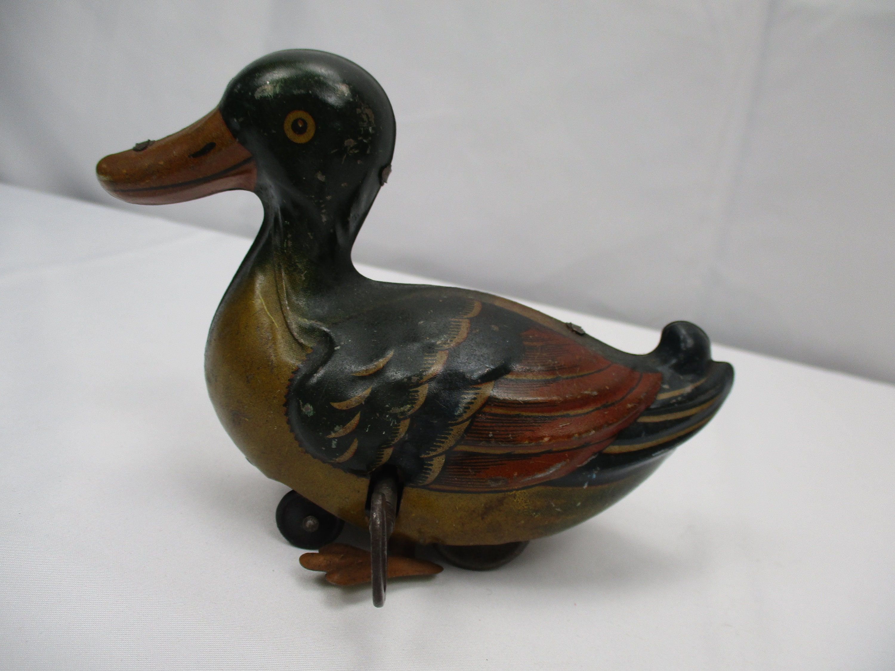 1920's Wind up Tin Litho Duck With Key - Etsy