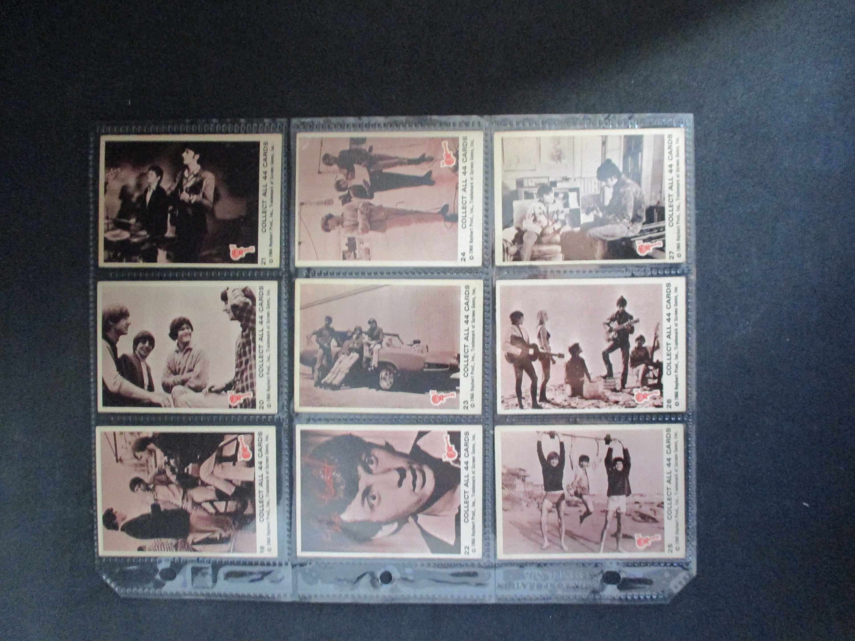 The Monkees Trading Card Set (1966) - Etsy