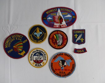 Rare Vintage Boy Scout Camp Patches - Etsy