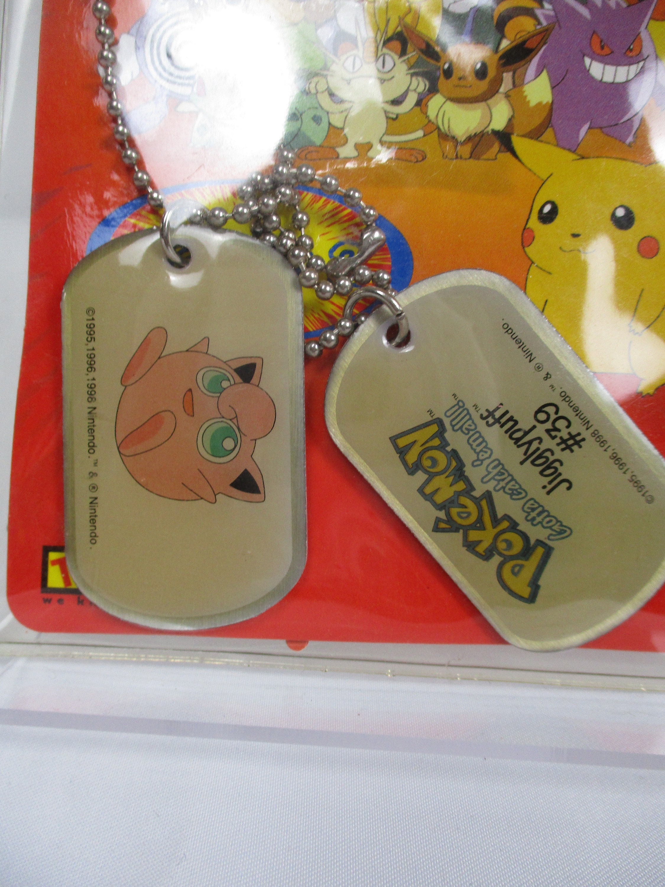 Pokémon "gotta Catch 'em All" Collectible Dog Tags - Jigglypuff - Etsy