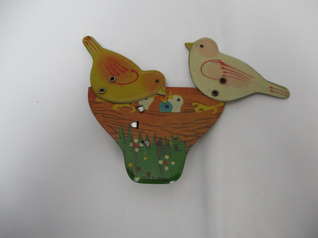 Made in Japan Tin Litho Baby Chicks Clicker (1950s) - Etsy