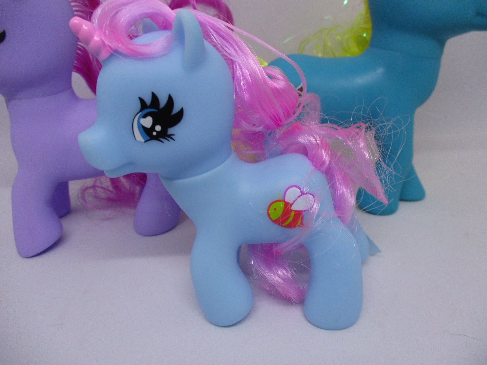 1980s Gi-go Ponies - MLP Fakes (two Different Blues Ones & One Purple ...