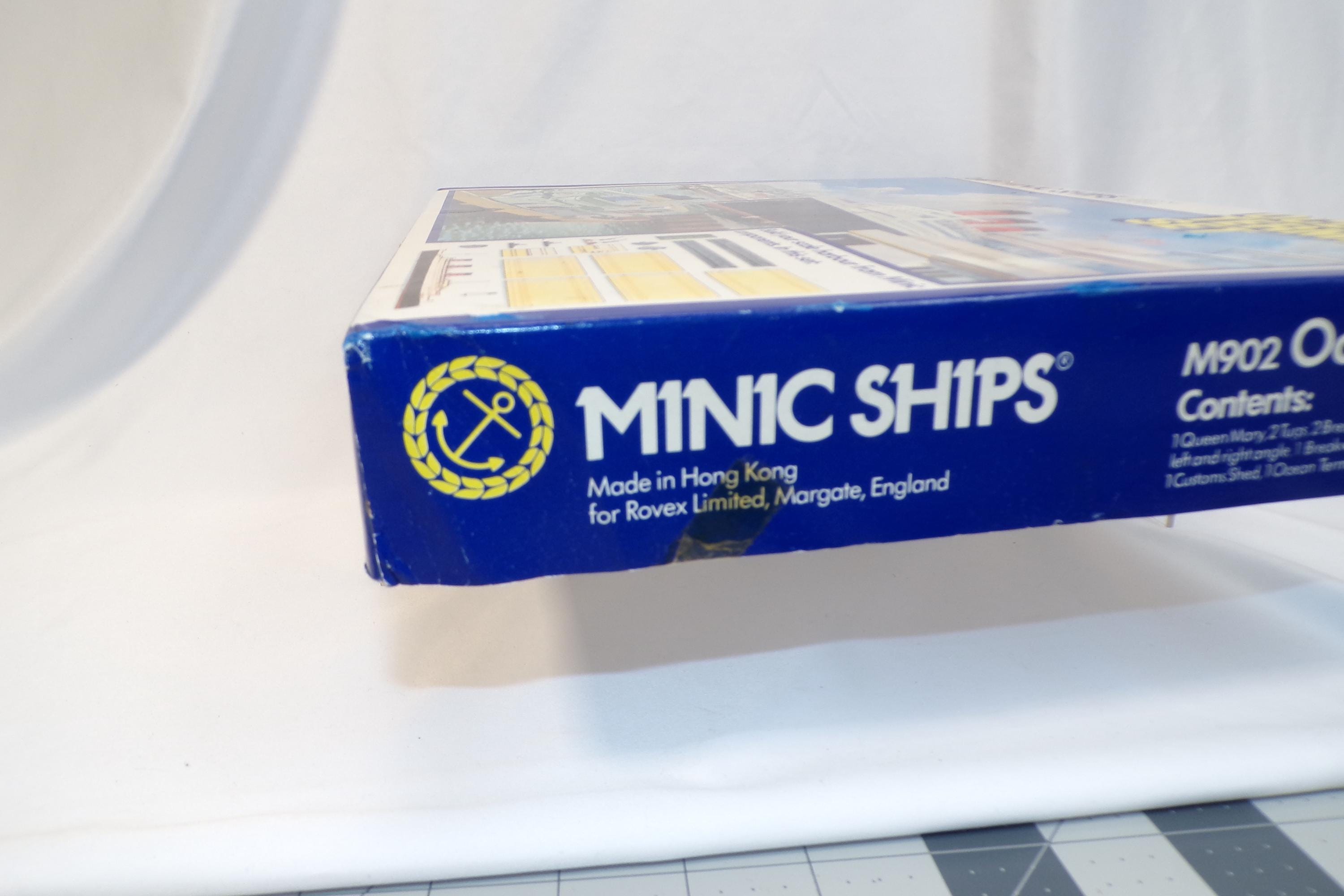 Hornby Minic Ships 1:1200 Scale Diecast Ocean Terminal Set M902 - Etsy