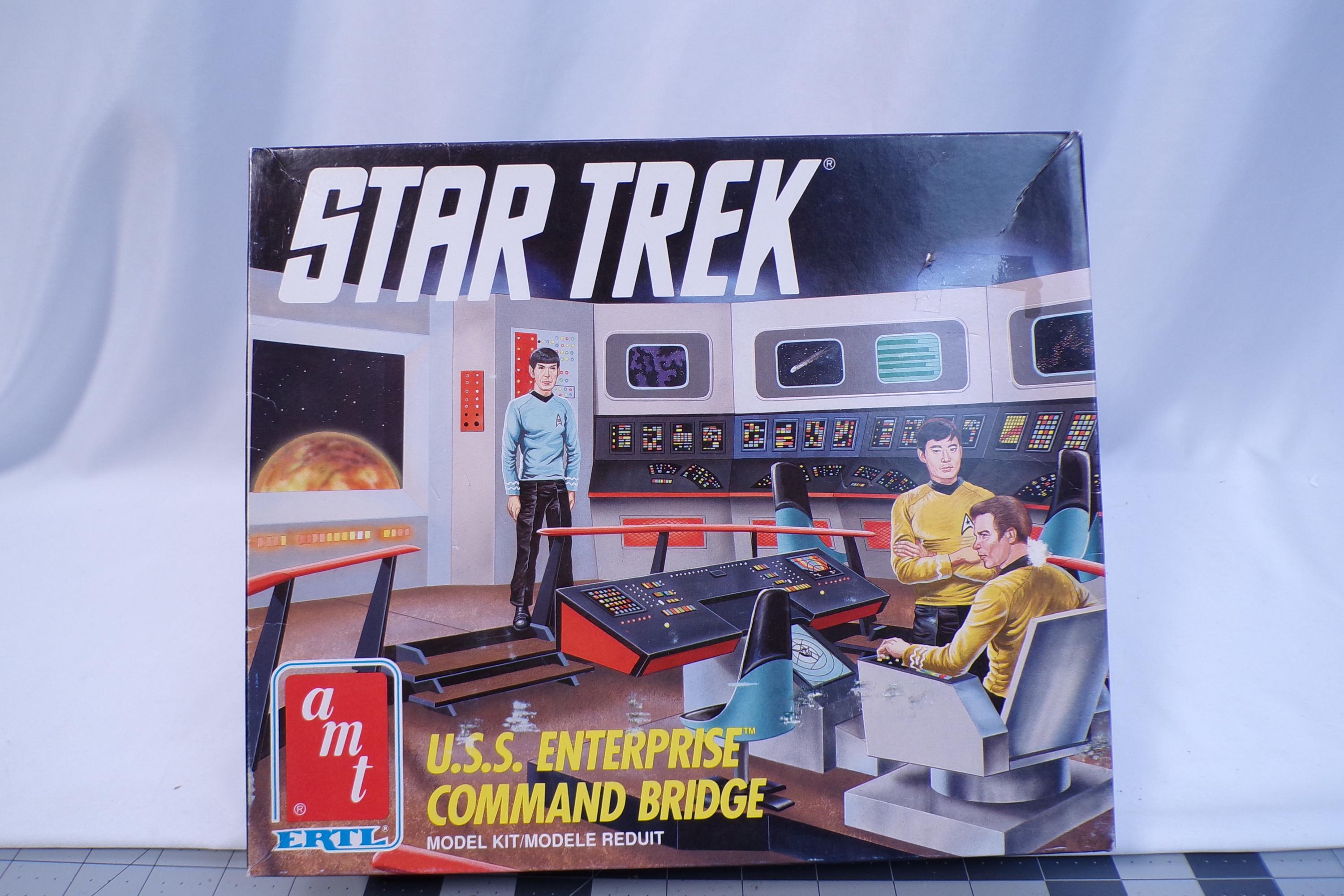 AMT Ertl Star Trek U.S.S. Enterprise Command Bridge Model (1991) - Etsy