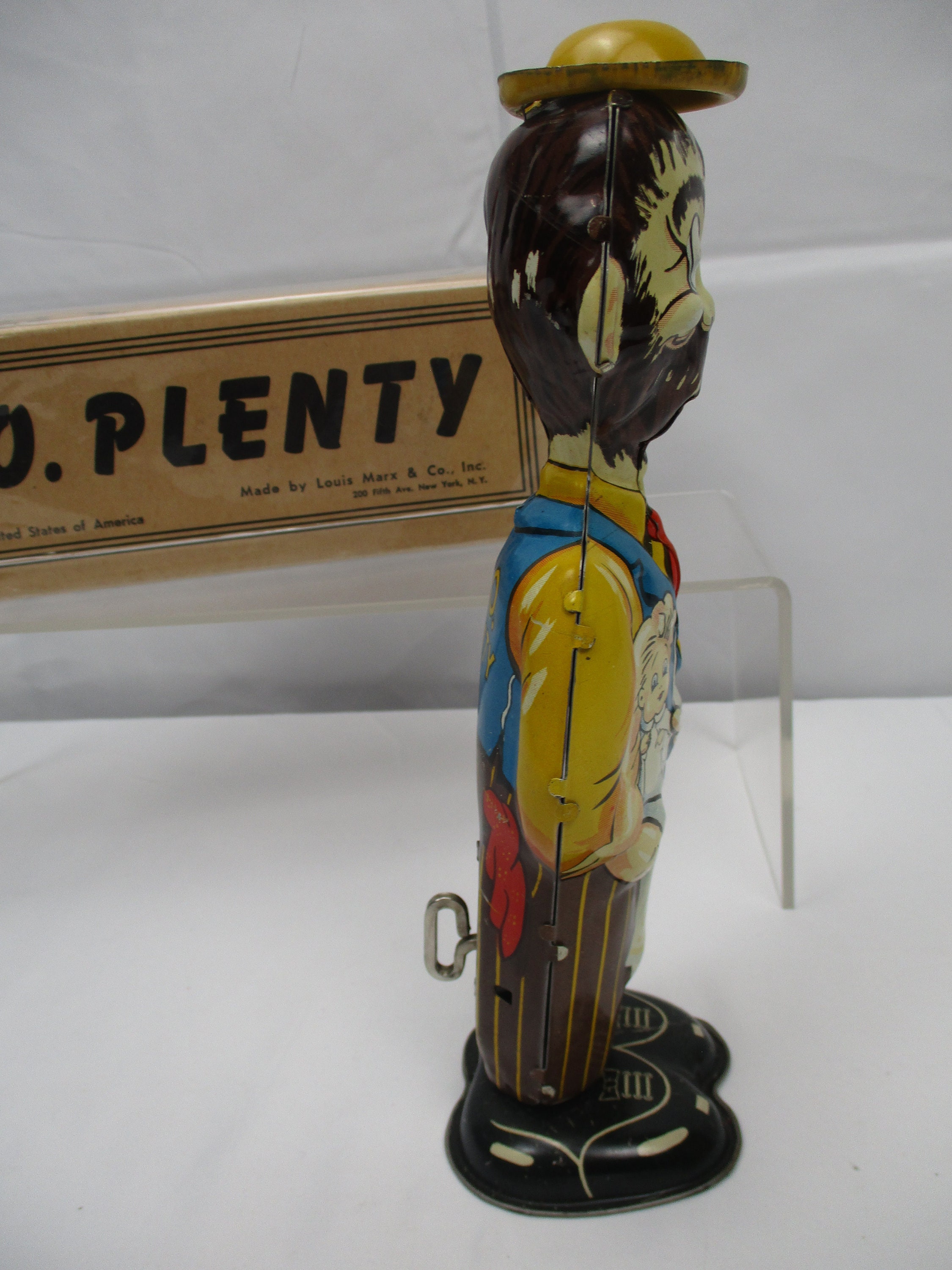 Louis Marx B.O. Plenty Tin Litho Wind-up (1930's - Dick Tracy) - Etsy