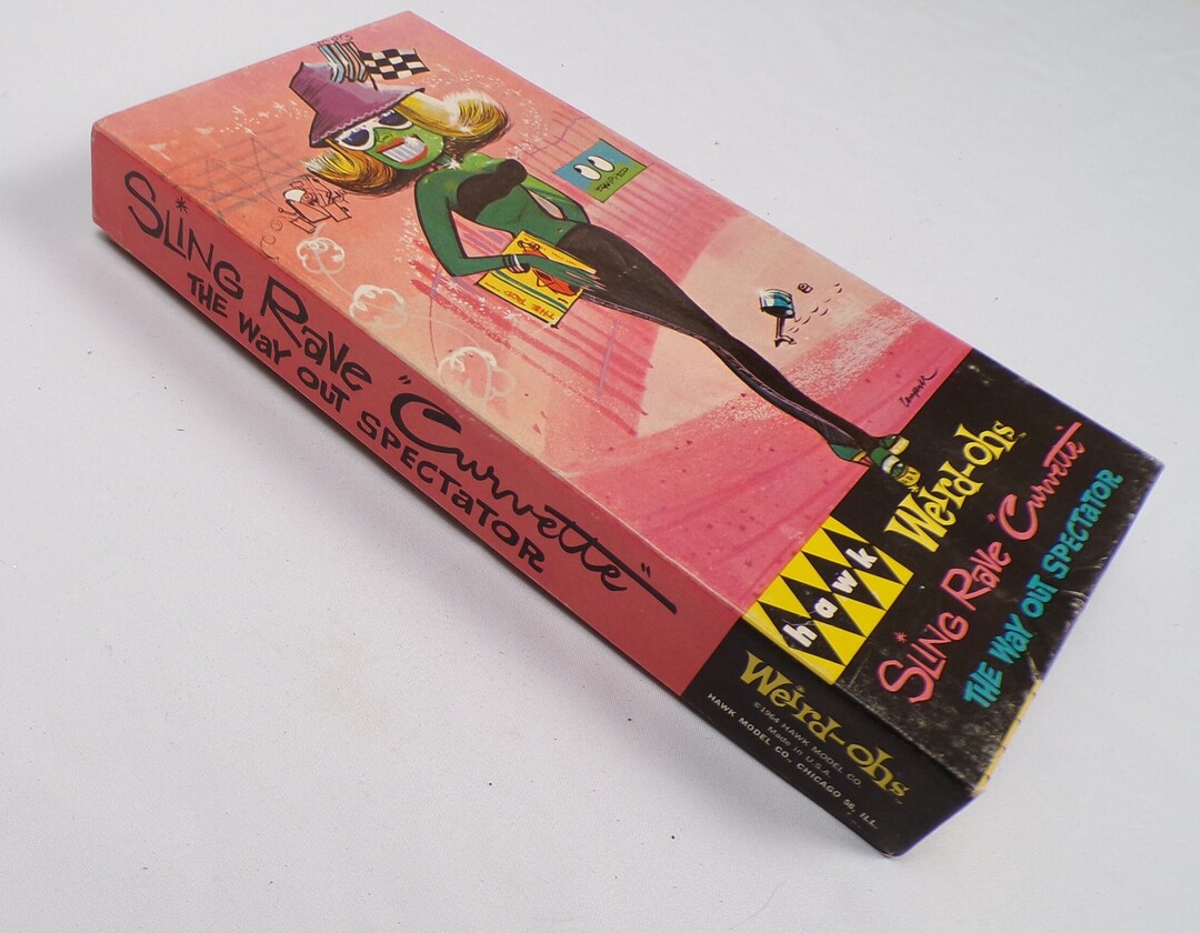 HAWK Model Kit "weird-ohs Sling Rave Corvette" - Etsy