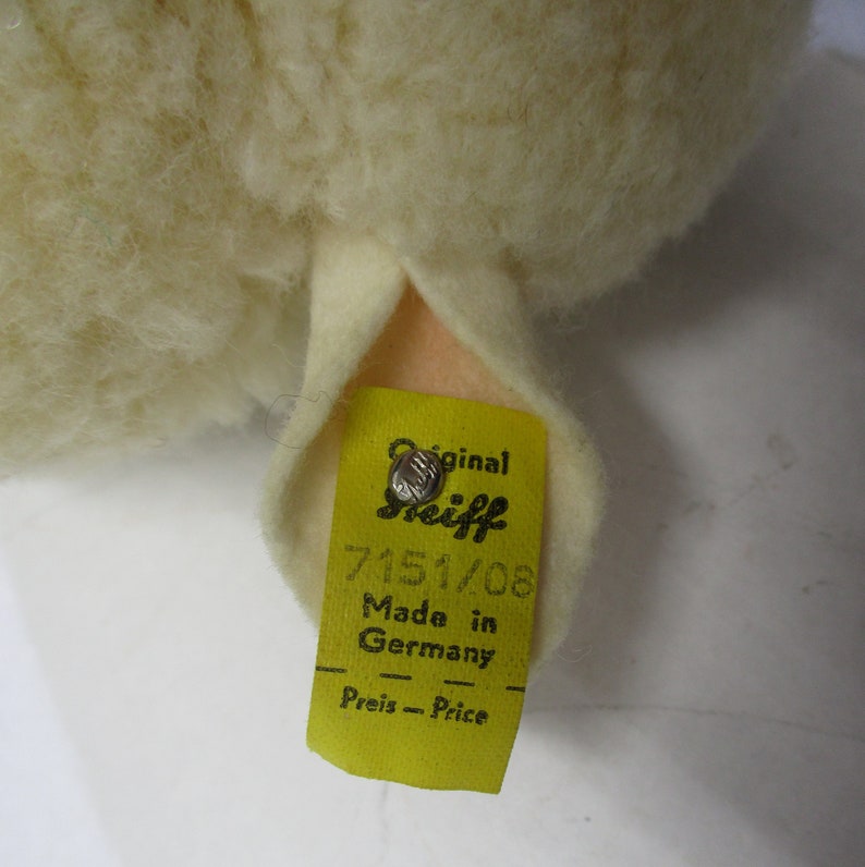 Steiff Albino White Rabbit - Etsy