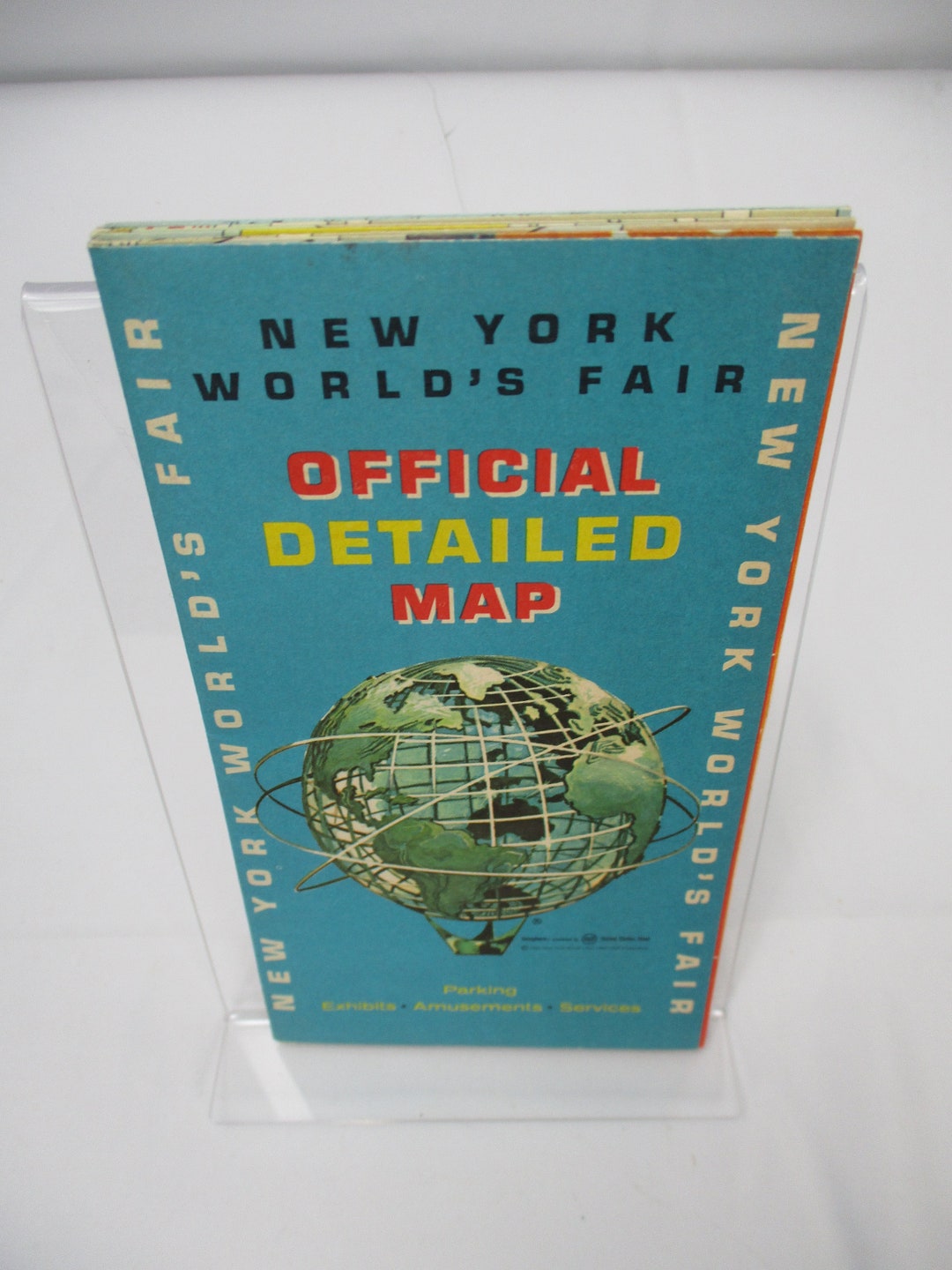 1964-1965 New York World's Fair Official Detailed Map (exclusively From ...