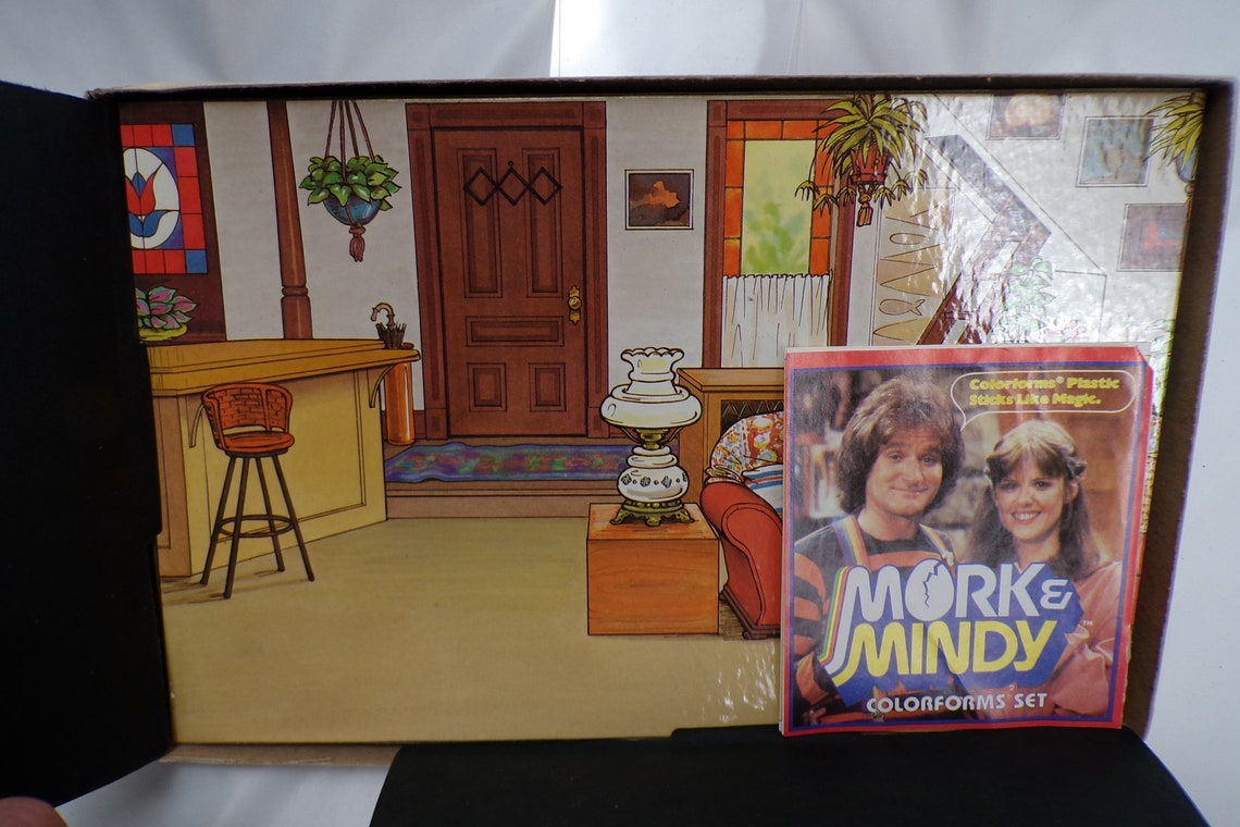 1979 Mork and Mindy Colorform Adventure Set - Etsy