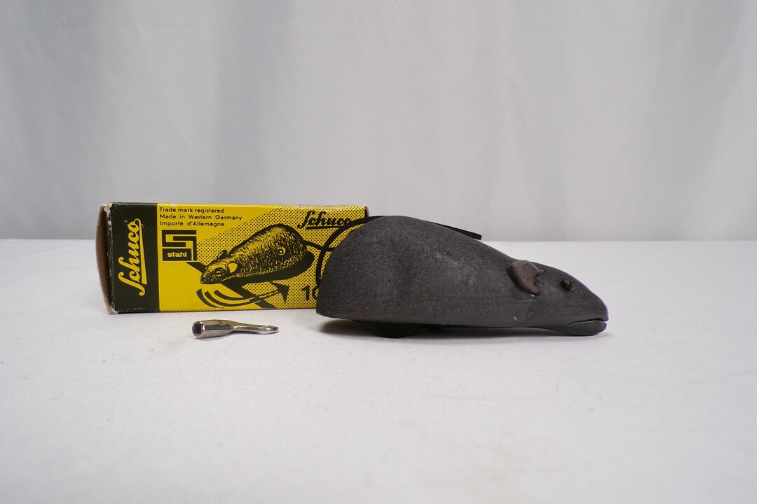 Schuco #1022 Wind-up Toy Mouse (original Box and Key Included) - Etsy